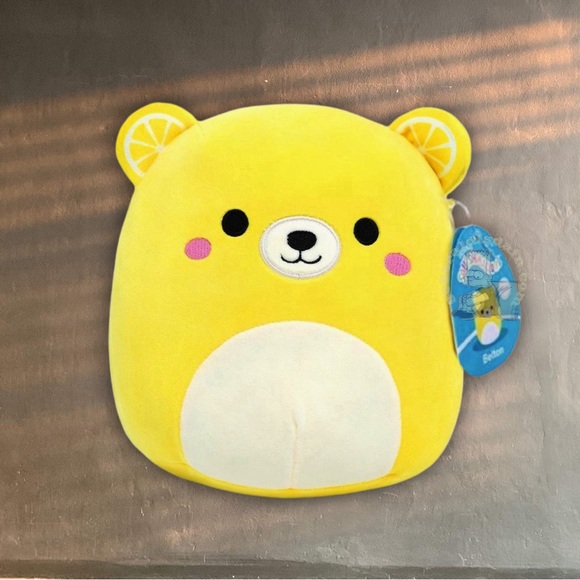 Squishmallows | Toys | Squishmallow Belton The Lemon Bear 8 Limited ...